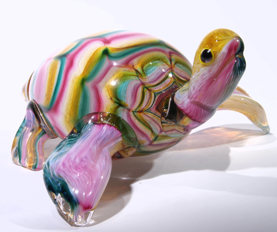 Art Glass Sea Turtle from Kela's...a glass gallery on Kauaii