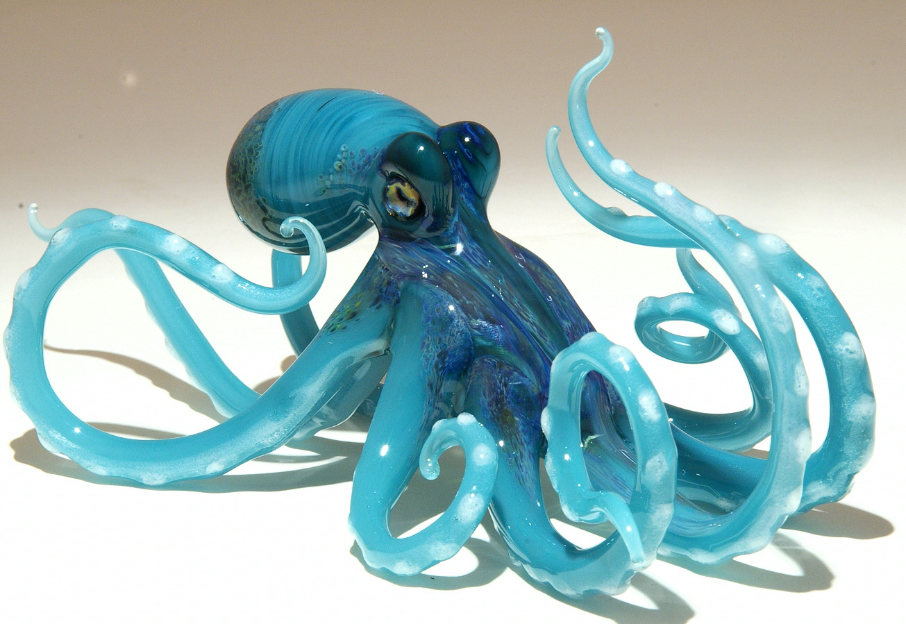 Art Glass Octopus from Kela's...a glass gallery on Kauaii