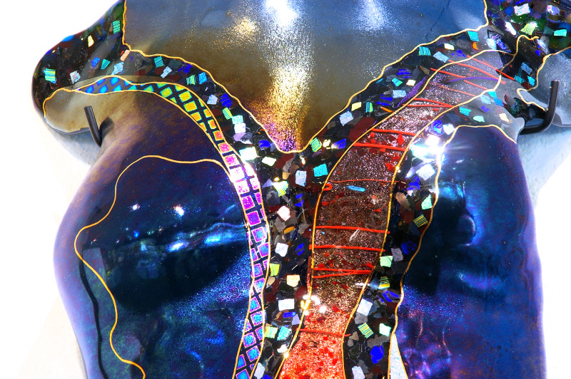Art Glass fEAMALE TORSO from Kela's...a glass gallery on Kauai