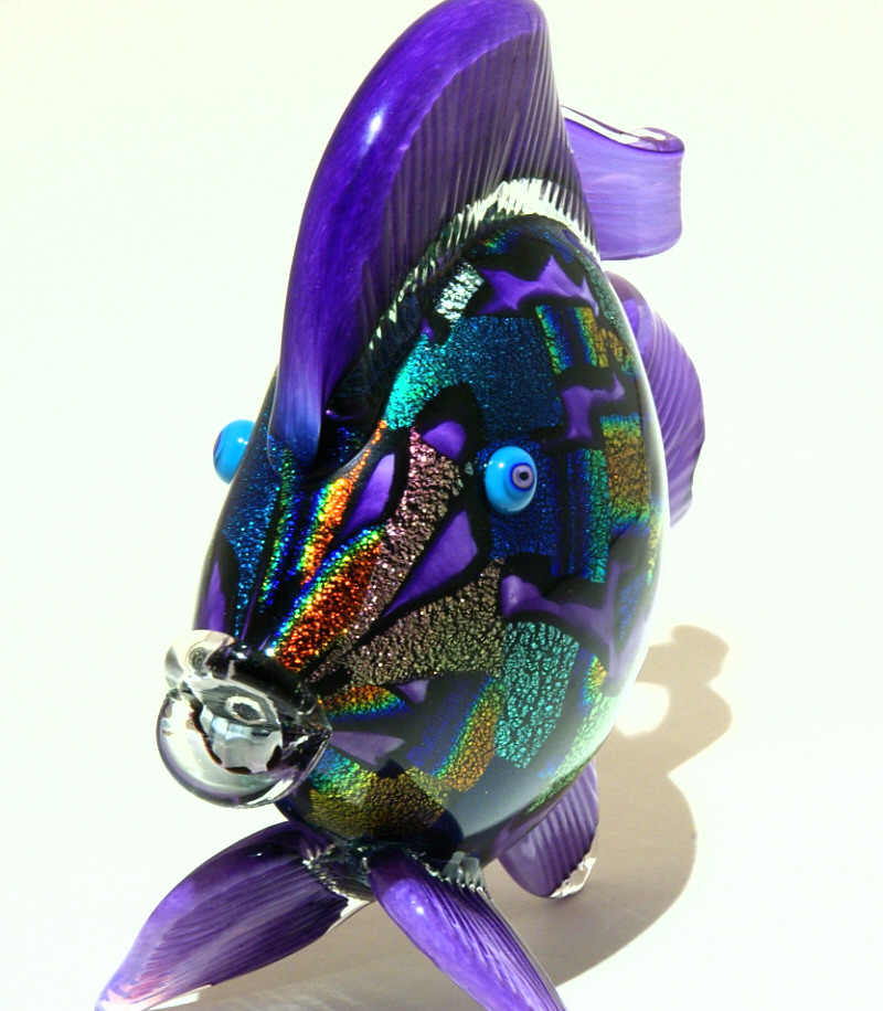 Art Glass Fish from Kela's...a glass gallery on Kauai