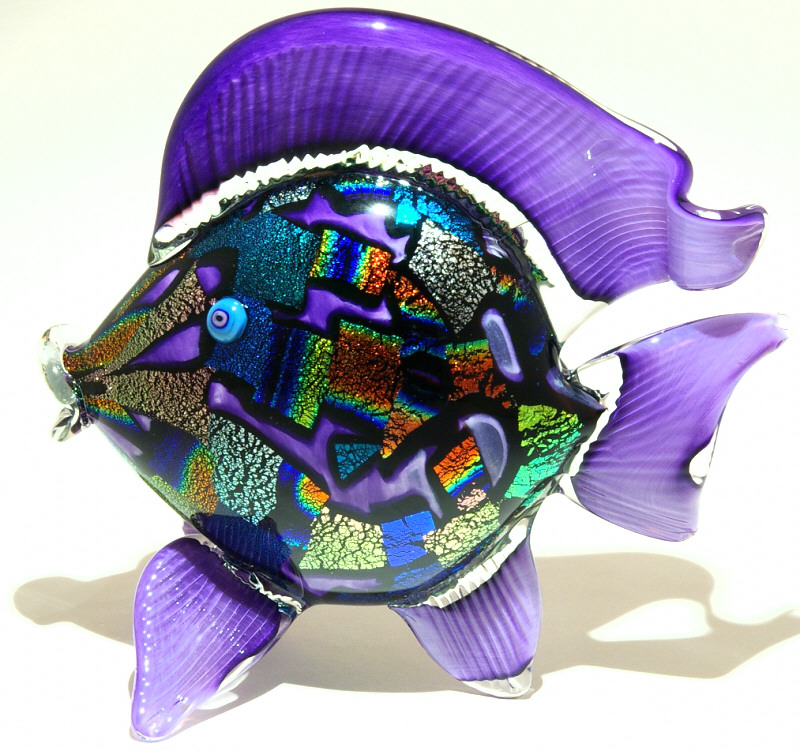 Art Glass Fish from Kela's...a glass gallery on Kauai