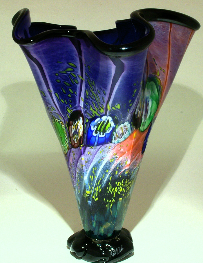 Art Glass Vase from Kela's...a glass gallery on Kauai